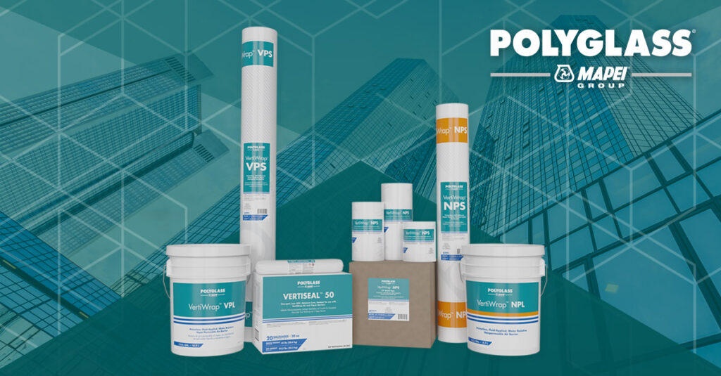 Polyglass USA Announces Launch of VertiWrap® Air and Vapor Barrier Line ...